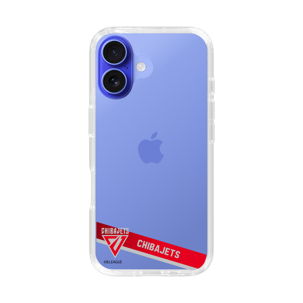 スリムプロテクションケース for Apple iPhone 16[ B.LEAGUE - 千葉ジェッツ - ラインデザイン ]